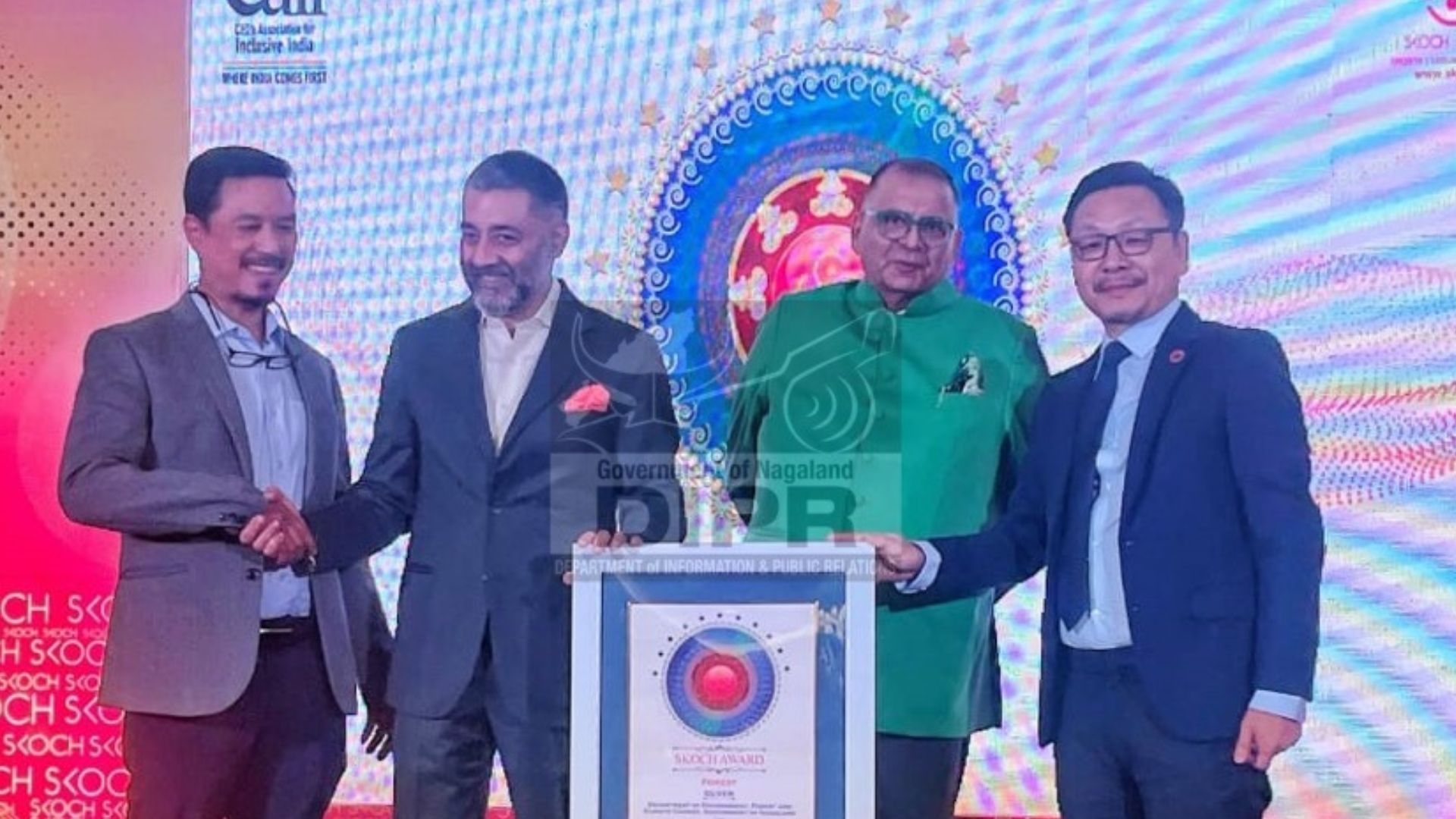 Nagaland Forest Management Project wins SKOCH Award 2024