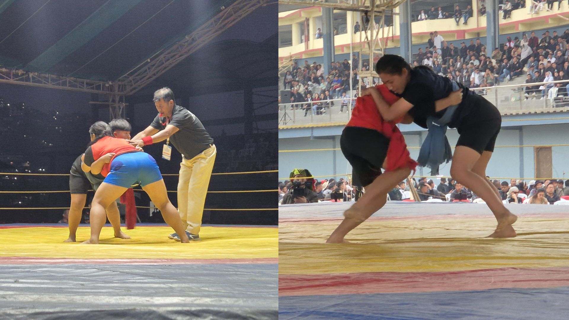 Tackling tradition? Women’s inclusion in Naga wrestling sparks mixed ...
